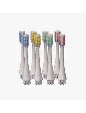 Stem Brushes Soft 8x - Soft Bristle Electric Toothbrush Heads Pack of 8